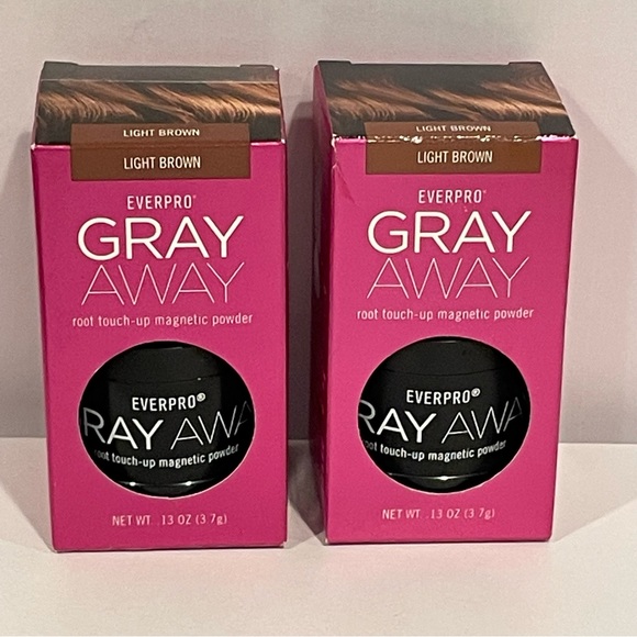 everpro | Hair | 2 Everpro Light Brown Gray Away Root Touchup Magnetic ...
